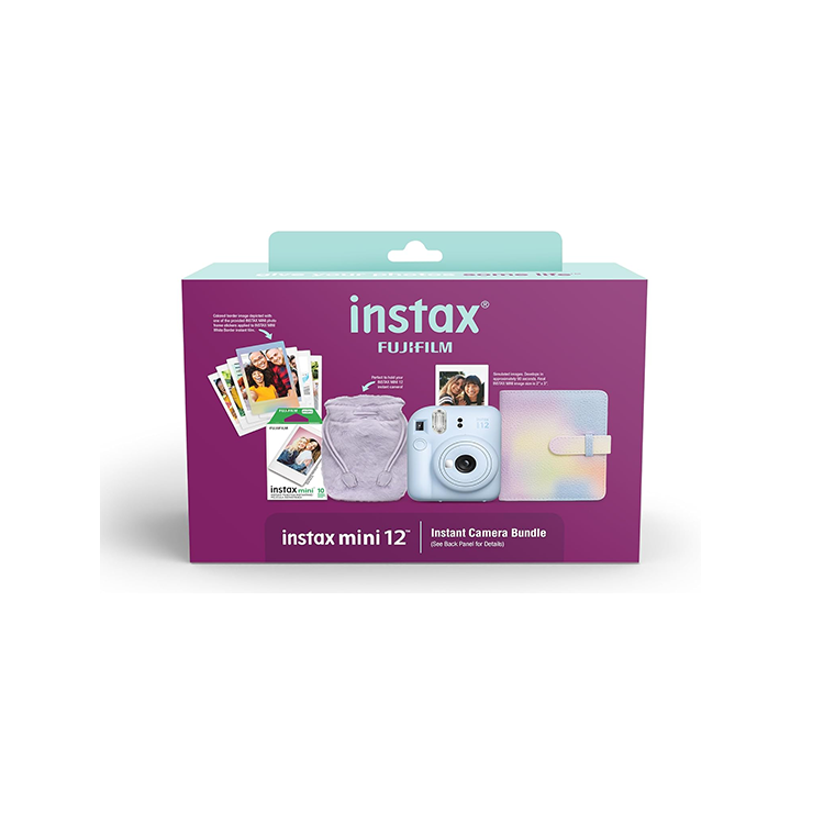 Instax Mini 12 - Polaroid Camera Bundle